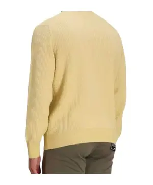 Hugo Boss Ribbed Cotton Pullover Sweater