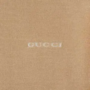 Gucci Logo Intarsia Knit Top