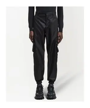 Prada Straight Leg Cargo Pants - Black