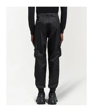 Prada Straight Leg Cargo Pants - Black