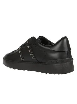 Valentino Garavani Rockstud Untitled Low-top Sneakers - Black
