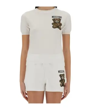 Moschino Short Sleeve Sweaters For Women