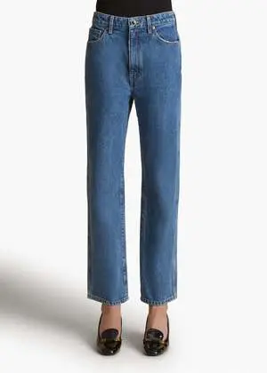 Khaite Abigail Straight-leg Jeans