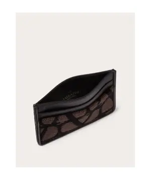 Valentino Garavani Toile Iconographe Card Case