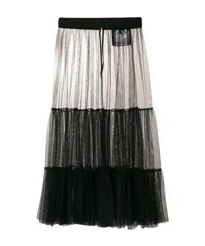 Moncler Tulle Pleated Skirt