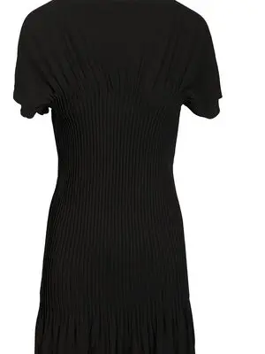 TOTEME Pleated Boat-neck Maxi Dress