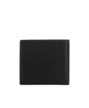 Prada Logo Plaque Bi-fold Wallet