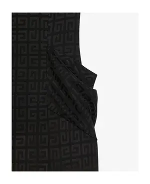 Givenchy 4g Jacquard Sleeveless Midi Dress