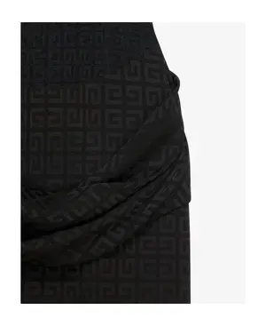 Givenchy 4g Jacquard Sleeveless Midi Dress