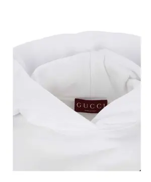 Gucci Logo Embroidered Hoodie