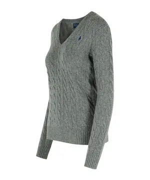 Polo Ralph Lauren V-neck Cable Knit Sweater