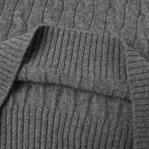 Polo Ralph Lauren Kimberly V-neck Jumper - Grey