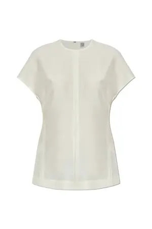 TOTEME Cap-sleeve Top With Back Zipper
