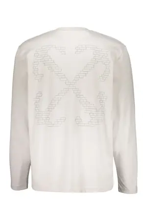 Off-White Brushed Arrows Long-sleeve T-shirt