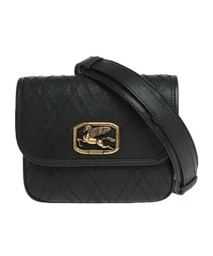Etro Quilted Shoulder Bag With Logo Clasp