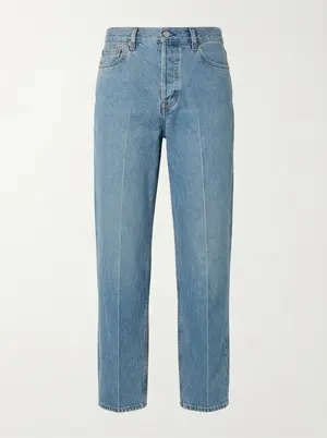 Gucci Straight-leg Washed Denim Jeans