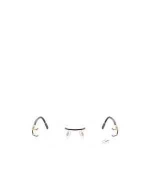 Cazal Rimless Eyeglasses - White
