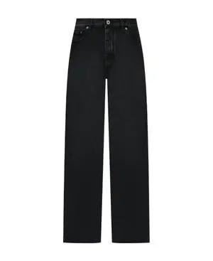 Off-White Logo Patch Tapered Jeans