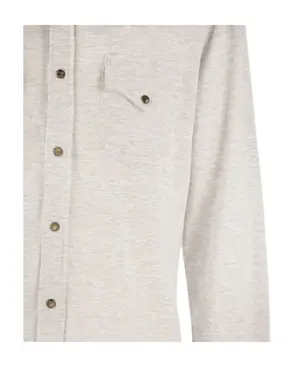 Brunello Cucinelli Flap Pocket Long-sleeved Shirt