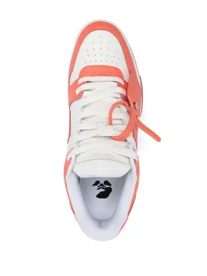Off-White Out Of Office" Leather Sneakers - White