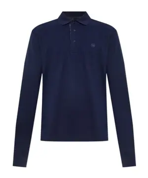 Etro Cotton Polo With Pegaso Logo
