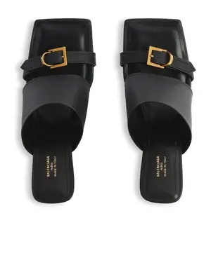 Balenciaga Bel Air Buckle Detailed Sandals