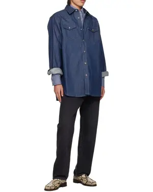 Acne Studios Logo Patch Mid-rise Jeans - Black