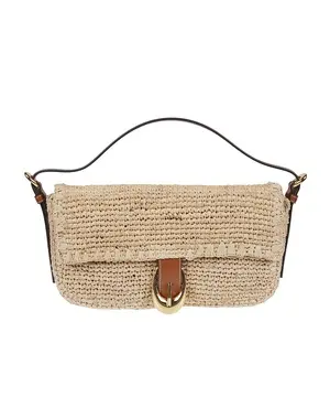 Staud Harlow Shoulder Bag - Natural/tan
