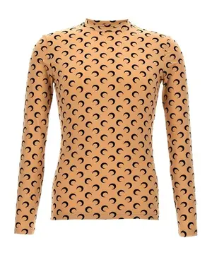 Marine Serre Logo Shirts For Men