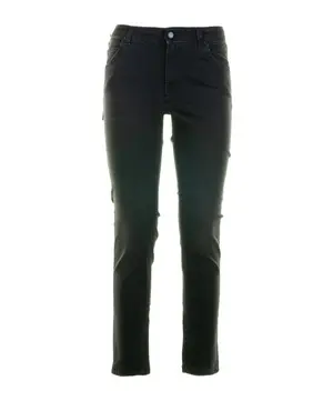RE-HASH Button Detail Jeans - Black