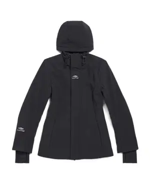 Balenciaga 3b Icon Ski Hourglass Parka - Black