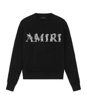 Amiri Baroque Logo Sweater