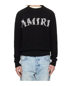 Amiri Baroque Logo Sweater