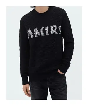 Amiri Baroque Logo Sweater