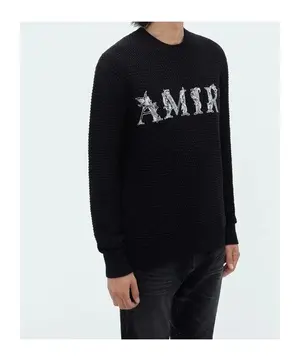 Amiri Baroque Logo Sweater