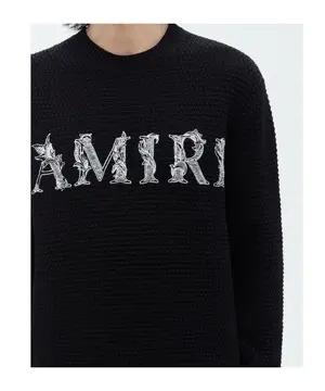 Amiri Baroque Logo Sweater