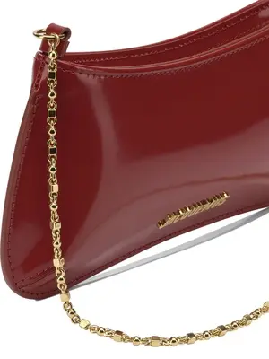 Jacquemus Small Bisou Chaine Shoulder Bag - Red