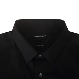 Emporio Armani Long-sleeved Shirt - Black