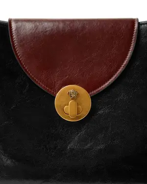 Versace Vivian Shoulder Bag - Black