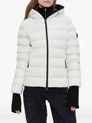 Moncler Alete Hooded Short Down Jacket