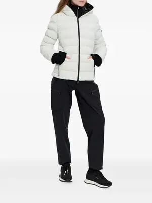 Moncler Alete Hooded Short Down Jacket