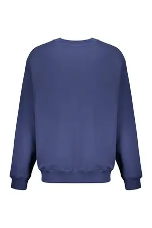 Off-White Logo Print Sweatshirt - Blue