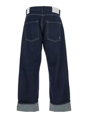 ICON DENIM LOS ANGELES Baggy Turn-up Jeans