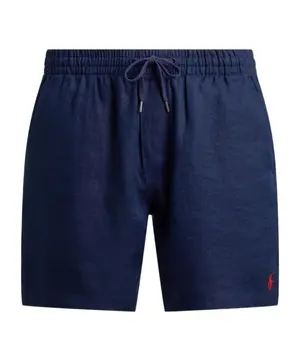Polo Ralph Lauren Elastic-waist Linen Shorts