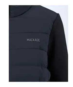 Mackage High Neck Zip-fastening Jacket With Leather Details