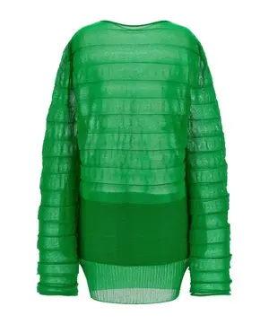 Issey Miyake Moving Knit Top - Green