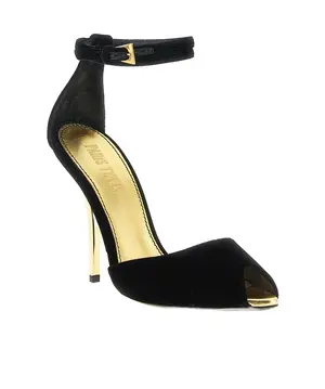 Paris Texas Jessica Open Toe Ankle Strap Stiletto Sandals