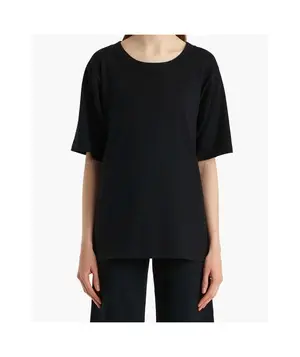 Khaite Allen Top With Dropped Shoulders - Black