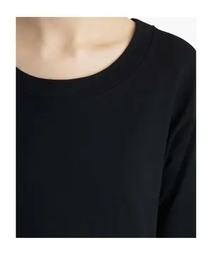 Khaite Allen Top With Dropped Shoulders - Black