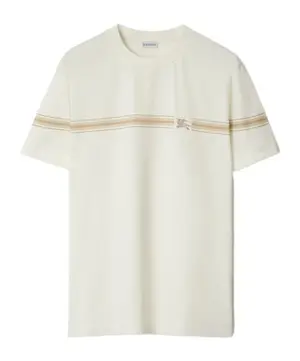 Burberry Striped Crewneck T-shirt